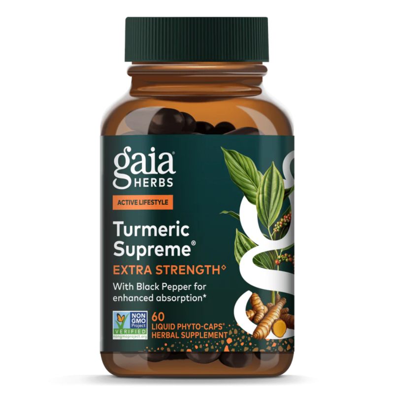 Turmeric Supreme (Extra Strength) van Gaia Herbs kopen? | Morgen is Nu
